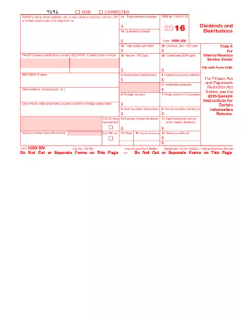 Fillable Form 1099-DIV (2016) | Edit, Sign & Download in PDF | PDFRun