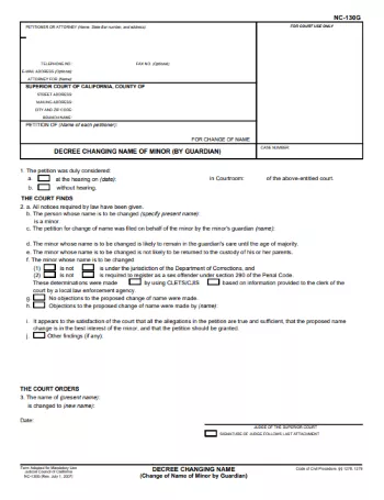 Fillable Form NC-130G | Edit, Sign & Download in PDF | PDFRun