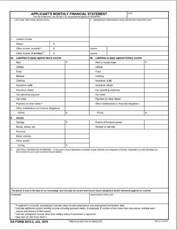 Fillable Form DA 3072-2 | Edit, Sign & Download in PDF | PDFRun