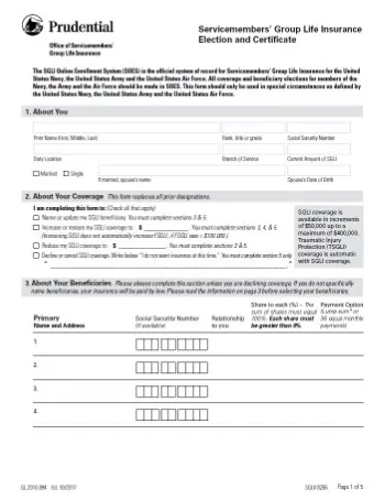 Fillable Form SGLV 8286 | Edit, Sign & Download in PDF | PDFRun