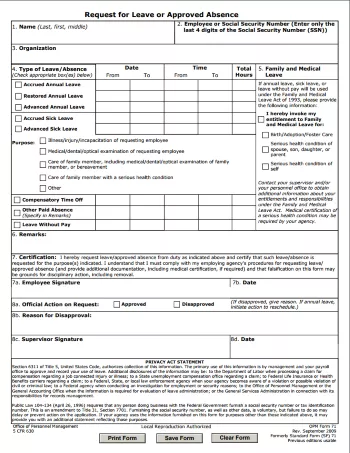Fillable Form OPM 71 (2017) | Edit, Sign & Download in PDF | PDFRun
