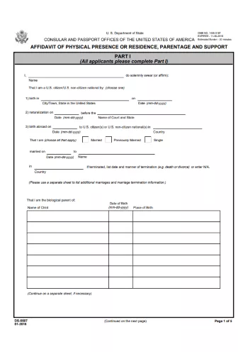 Fillable Form DS 5507 (2017) | Edit, Sign & Download in PDF | PDFRun