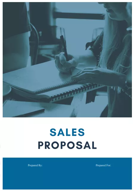 Fillable Form Sales Proposal (version 2) | PDFRun