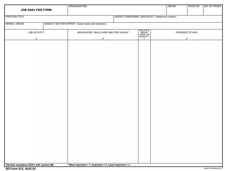 Fillable Form SD 512 | Edit, Sign & Download in PDF | PDFRun