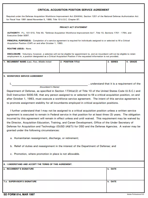 Fillable Form SD 814 | Edit, Sign & Download in PDF | PDFRun